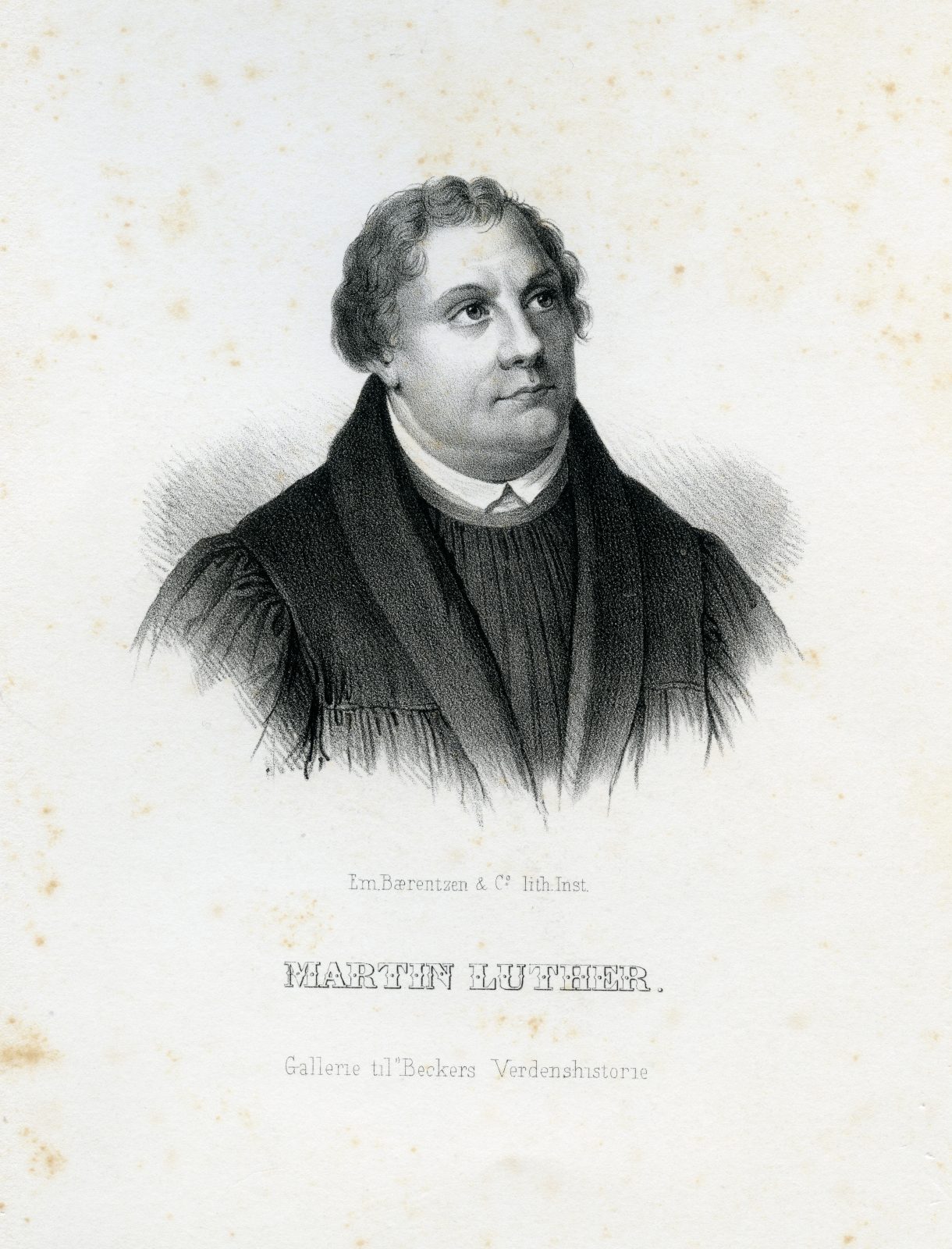 Uddrag af Luthers 95 teser - Frederiksborg